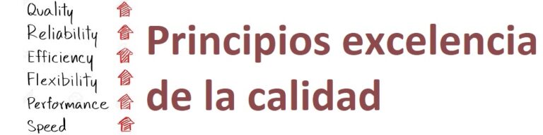 Principios para la excelencia de la calidad - Normes ISO